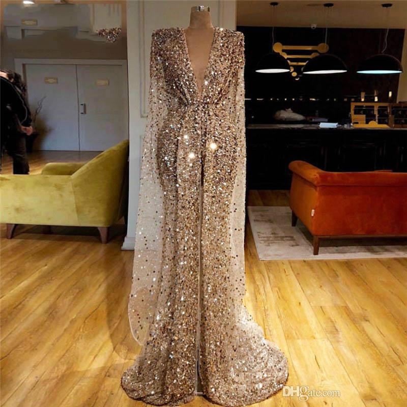 Gold Prom Dresses, Long Sleeve Prom Dresses, Sparkly Prom Dresses ...