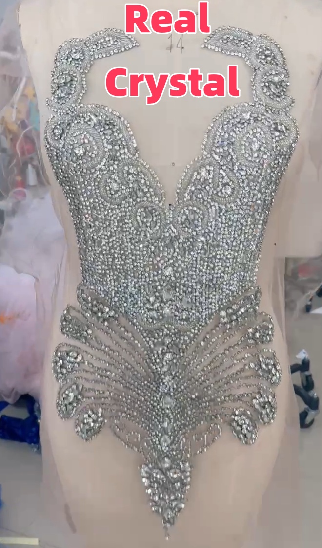 Silver Crystal Prom Dresses Long For Women 2025 Halter Neckine Beading ...