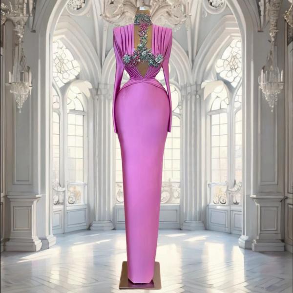 Blue Prom Dresses, Sequins Prom Dresses, Sexy Prom Dresses, Custom Make ...